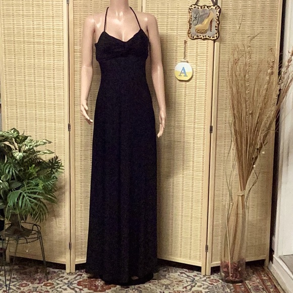 Calvin Klein | Dresses | Calvin Kliein Black Maxi Dress | Poshmark